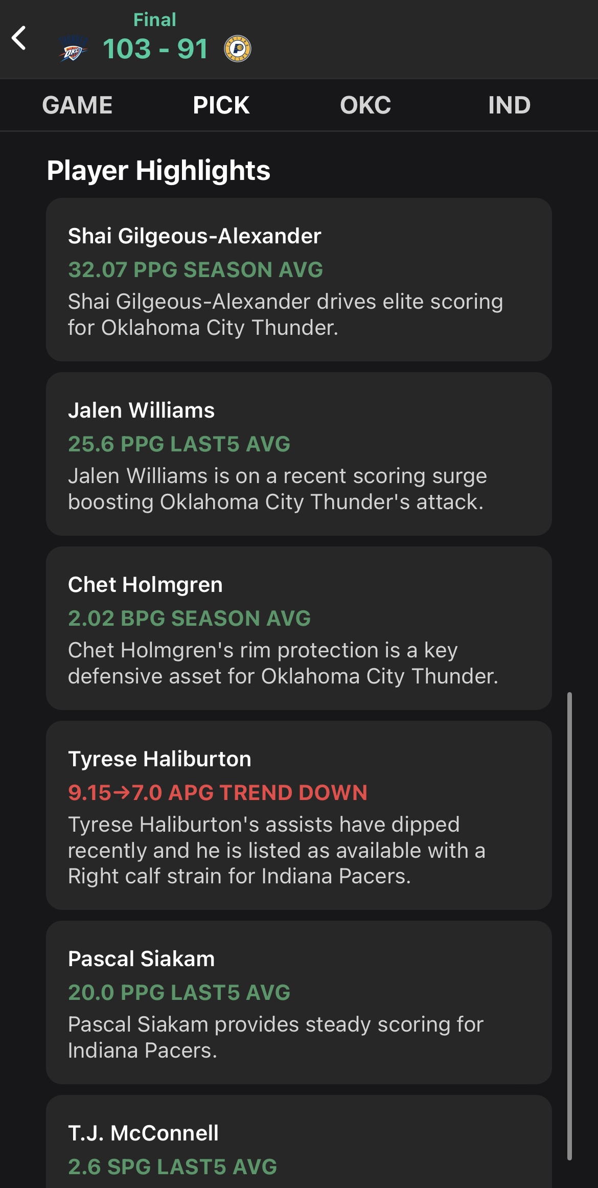 Pickwise Sports — AI NBA Predictions